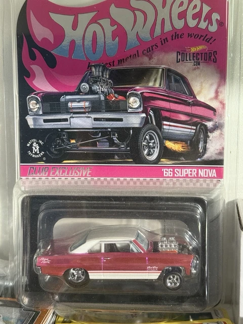 HOT WHEELS 2020 RLC Redline Club 66 SUPER NOVA Pink Party NEW !! $44.89 ...