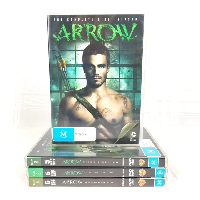 ARROW SEASON 1-4 DVD Box Set TV Series 1 2 3 4 Region 4 Pal Stephen ...