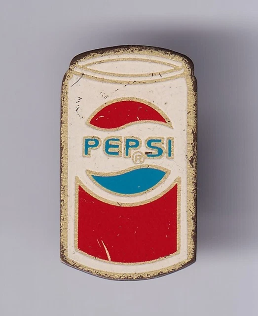 RARE PINS PIN'S .. Coke Soda Pepsi Cola France Can 1 Vintage 1990 Em ...