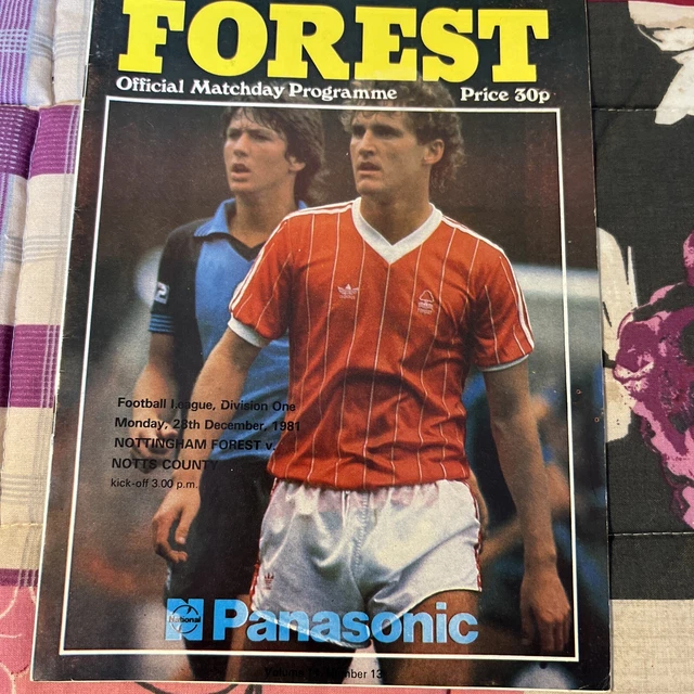 Notts County V Forest FOR SALE! - PicClick UK