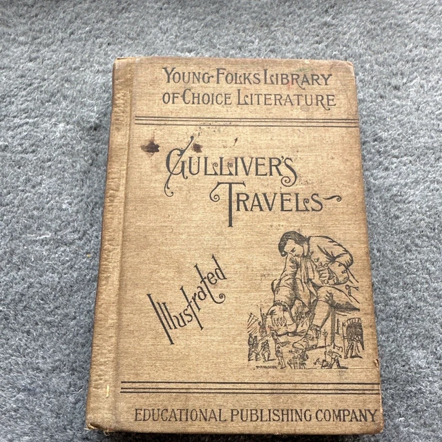 GULLIVER'S TRAVELS BY Dean (Jonathan) Swift Illustrated Young Folks ...