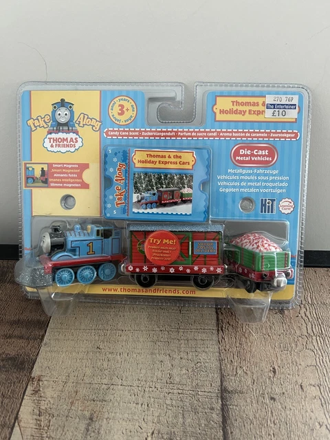 THOMAS & FRIENDS LEARNING CURVE TAKE ALONG Thomas & The Holiday Express ...