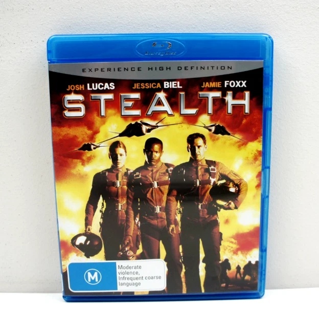STEALTH BLU RAY 2005 Jessica Biel Jamie Foxx Region All PAL - Free ...