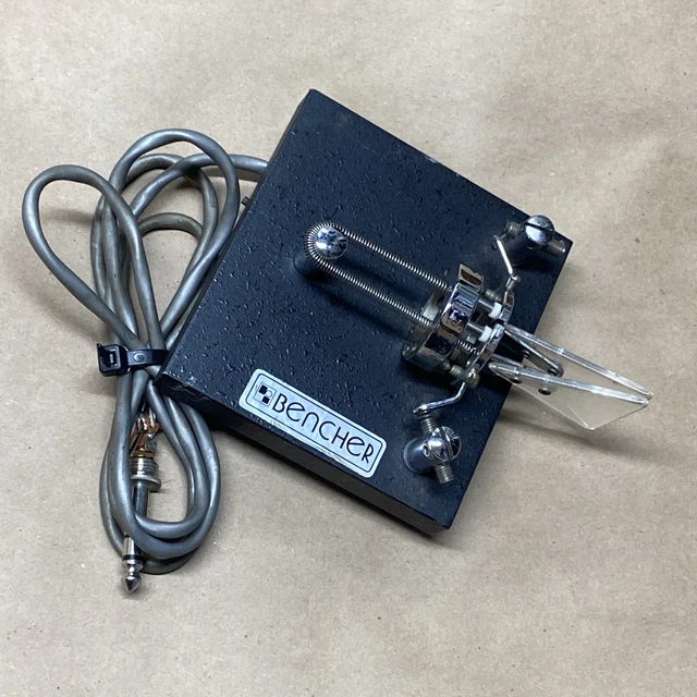 BENCHER HAM RADIO Morse Code Cw Iambic Paddle Keyer $74.99 - PicClick