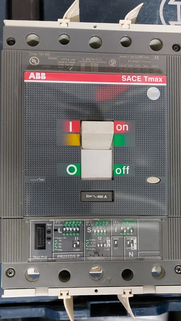 ABB SACE TMAX T5N 400, PR222DS/P, 400A Leistungsschalter, Lasttrenner ...
