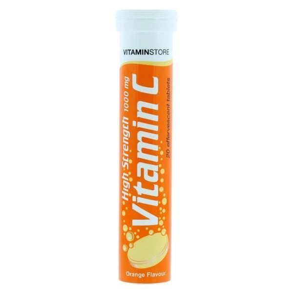 VITAMIN STORE VITAMIN C 1000mg 80 Orange Effervescent Tablets 4 PACKS £ ...