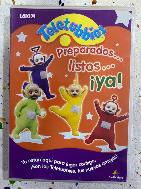 TELETUBBIES DVD PREPARADOS ... Listos ... ¡ Ya ! Bbc Español Ingles ...