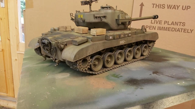 HENG LONG 1/16 pershing m26 rc model tank custom painted £265.88 - PicClick UK