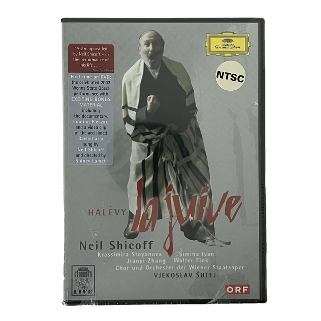 LA JUIVE WIENER Staatsoper DVD Vienna State Opera 2003 New Sealed ...