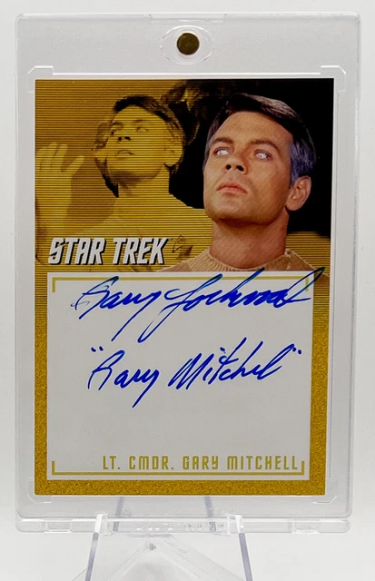 2018 STAR TREK TOS Captain's Collection: Gary Lockwood as Lt. Cmdr ...