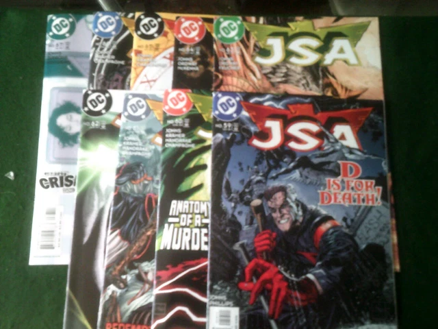 JSA JUSTICE SOCIETY of America numéros 59 à 67 DC Geoff Johns EUR 23,35 ...
