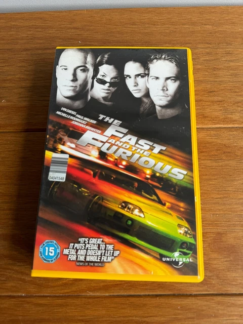 THE FAST AND Furious Big Box Version Vhs Video £7.99 - PicClick UK