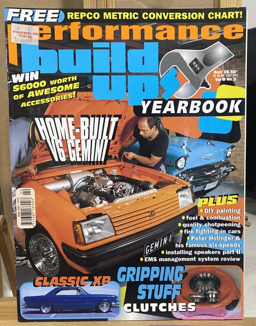 PERFORMANCE BUILD UPS Vol 9 No 3 Magazine In Good Condition $11.24 ...