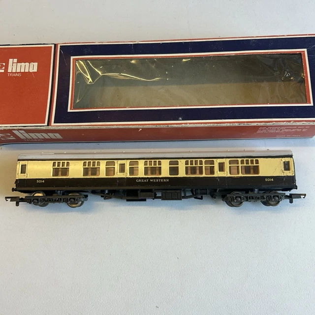 TRI-ANG HORNBY R743 Great Western GWR MK1 Composite Coach ‘5104’ Boxed ...