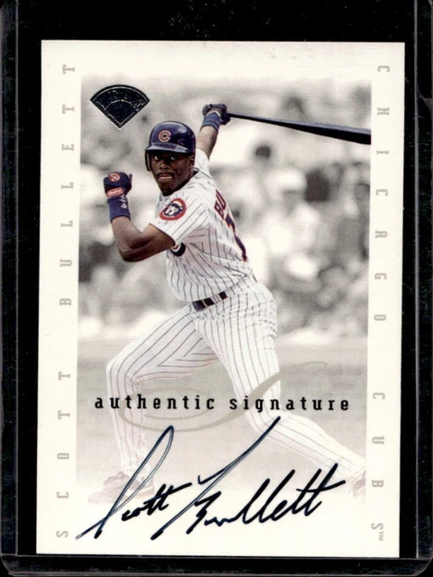 1996 LEAF SIGNATURE Series Scott Bullet Signatures Update Auto #SCBU ...
