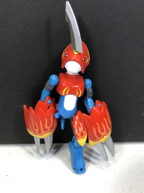 Figurine Digimon Digivolving Flamedramon To Digi Egg 2000 Bandai Incomplète Eur 1979 Picclick Fr