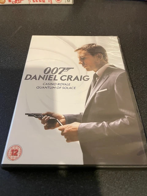 JAMES BOND 007 Daniel Craig 2 DVD collection: CASINO ROYALE; QUANTUM OF SOLACE EUR 2,33 ...