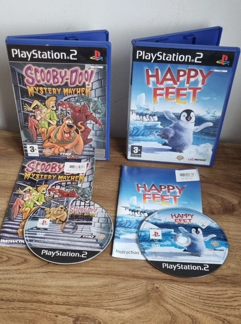 SONY PLAYSTATION 2 PS2 Kids/Family Games - Scooby Doo, Happy Feet ...