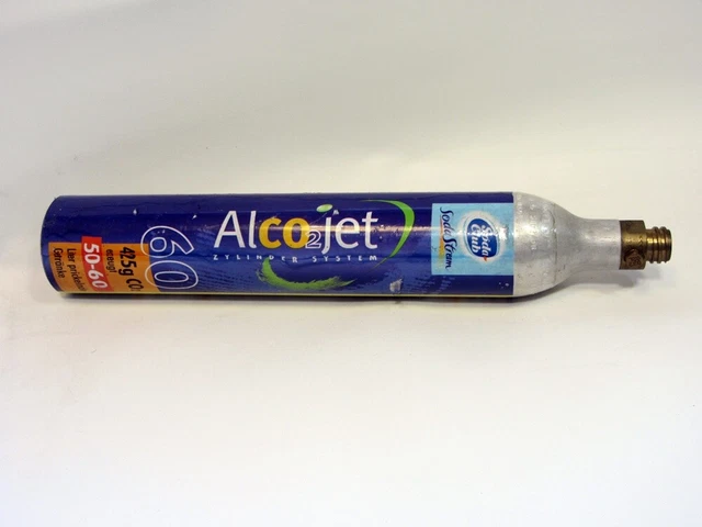 ALCOJET SODASTREAM TAUSCHZYLINDER CO2 Zylinder Ersatz Kartusche 60 L ...