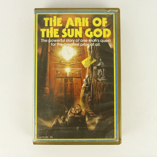THE ARK OF The Sun God VHS EXTREMELY RARE BIG BOX EX RENTAL PRE CERT £ ...