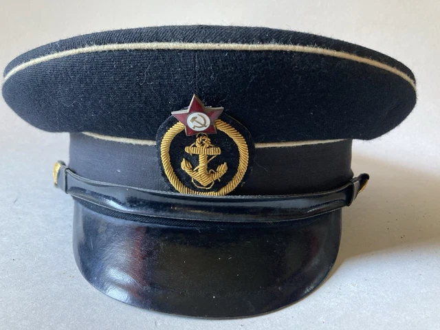 SOVIET NAVY CHIEF Petty Officers Cap 1940's-1960's £186.21 - PicClick UK