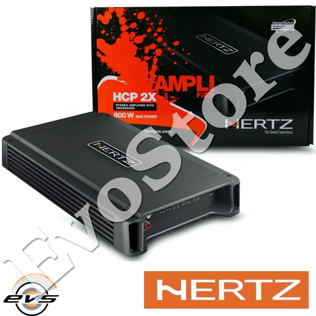 HERTZ HCP 2X Amplificatore 2 / 1 Canali 800W per Auto Linea Compact Power Nuovo EUR 219,00 ...