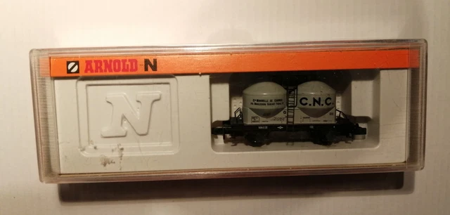 MODÉLISME FERROVIAIRE ÉCHELLE n Wagon Citerne CNC Arnold Réf 4516 EUR 20,00 - PicClick FR