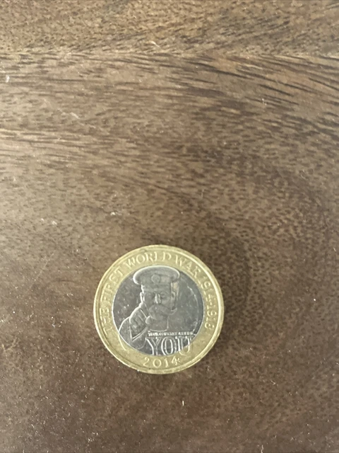 RARE 2 POUND Coin The First World War 1914-1918 Circulated EUR 5,77 ...