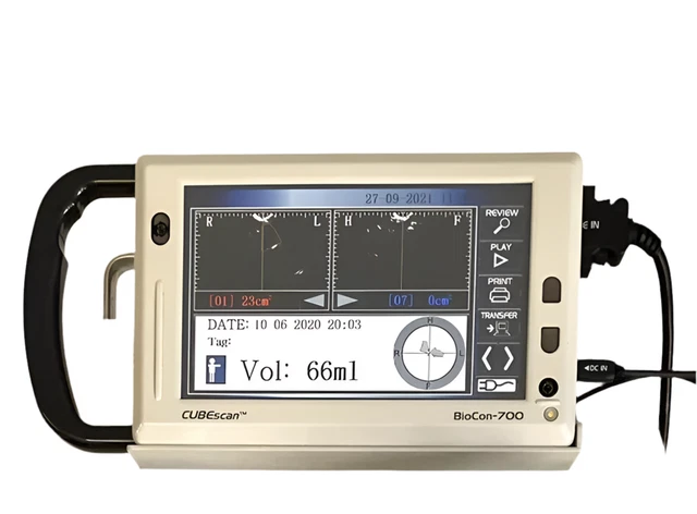 CUBESCAN BIOCON 700 Bladder Scanner on a trolley stand- Missing Probe £ ...