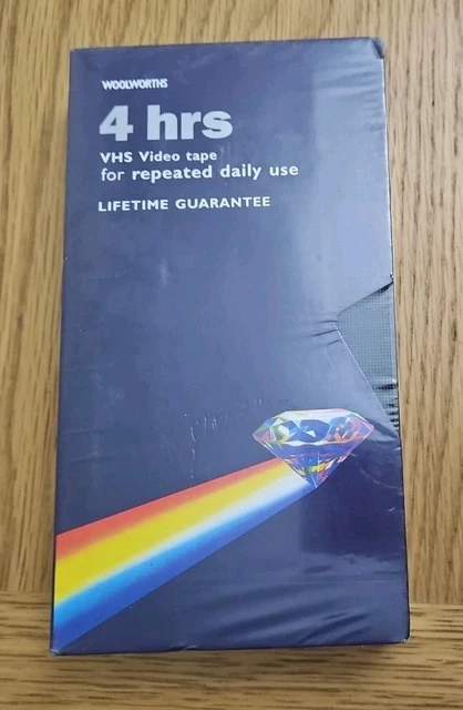 WOOLWORTHS 4HRS / 240 mins Blank VHS Video Cassette Tape (Sealed) £8.49 ...