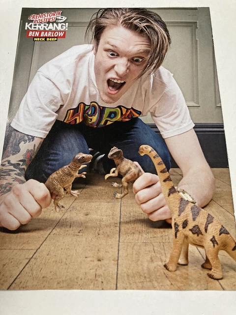 NECK DEEP POSTER - A4 (30cm x 21cm approx) - RARE £0.99 - PicClick UK