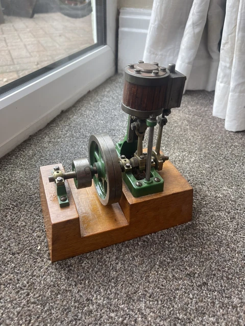 STATIONARY STEAM ENGINE Model £219.12 - PicClick UK