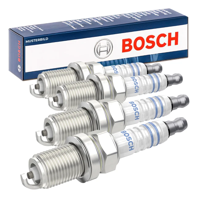 4X BOSCH 0 242 235 666x4 Zündkerzen für VW Golf IV Schrägheck (1J1) EUR 12,48 - PicClick DE