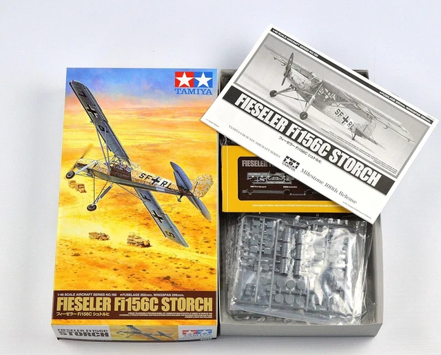 TAMIYA MODELS FIESELER Fi 156C Storch Model Kit $118.16 - PicClick CA