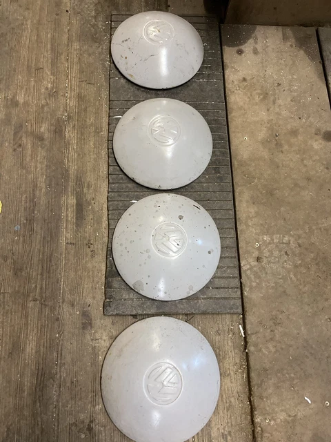 CLASSIC VW BEETLE , Split Screen , Early Hub Caps £60.00 - PicClick UK