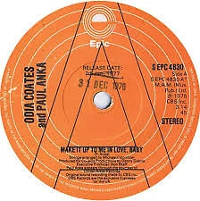 ODIA COATES ET Paul Anka - Make It Up To Me In Love, Baby (7", Promo ...