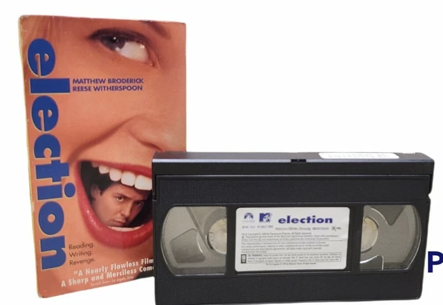 ELECTION (VHS, 1999) Movie Matthew Broderick Reese Witherspoon £5.30 ...