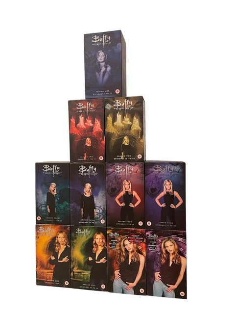 BUFFY THE VAMPIRE Slayer VHS Bundle - Seasons 1 to 6 - Rare Collectible ...
