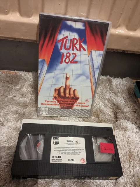 TURK 182 - Ex Rental VHS Pre Cert £9.99 - PicClick UK