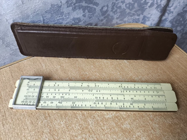 RARE VINTAGE SOVIET Drawing device USSR logarithmic ruler 1961 Slide ...