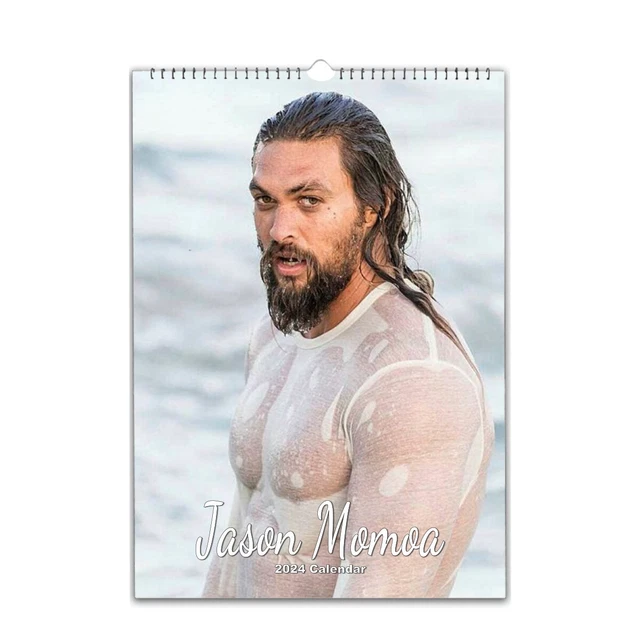 JASON MOMOA PINUPS 2025/26 Wall Calendar Personalised Choose start ...