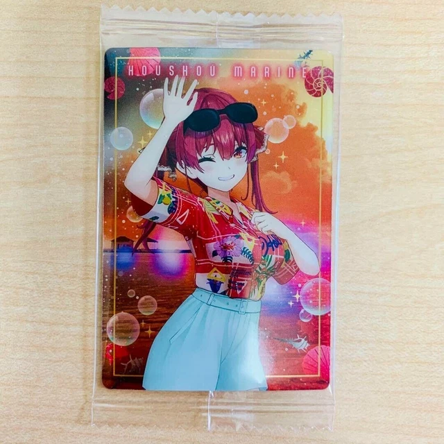 HOUSHOU MARINE HOLOLIVE Wafer Card SUPER EXPO 2024 vol.1 Carta in plastica... EUR 9,47 - PicClick IT