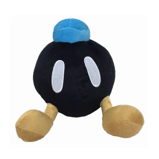 COLLECTION SUPER MARIO Bros. Figure Bob-Omb Bomb Stuffed Toy Plush Doll ...