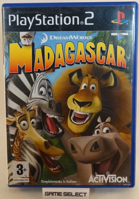 MADAGASCAR DREAMWORKS SONY PS2 PLAYSTATION 2 Pal - - Original Complet ...