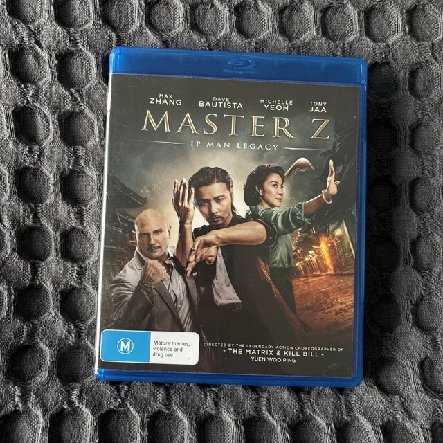 MASTER Z IP Man Legacy Bluray B 2018 Max Zhang Bautista Michelle Yeoh ...
