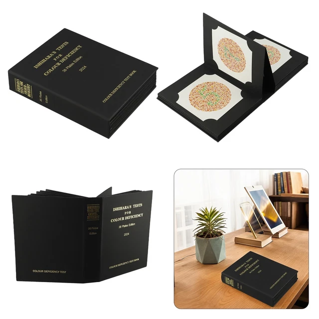 ISHIHARA'S ADVANCED COLOR Vision Assessment Tool 2024 Edition with 38 ...