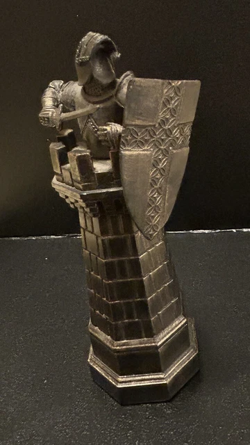 HARRY POTTER CHESS Piece CASTLE ROOK Chess 4" TM & WBEI S06 - Very Good ...