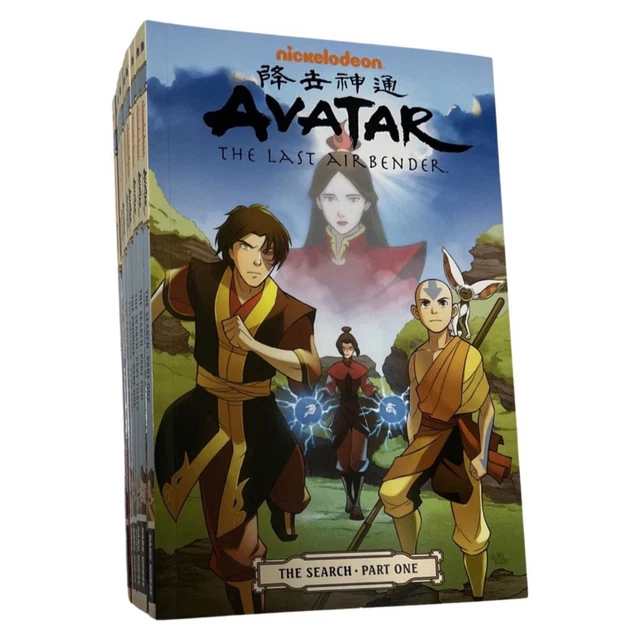 NICKELODEON AVATAR: THE Last Airbender 9 Books Collection Set (2 Types ...