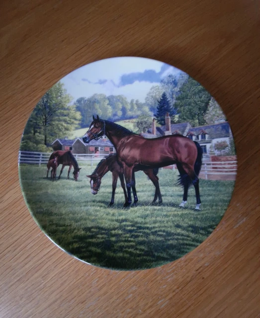 ROYAL DOULTON LIMITED Edition Plate The Thoroughbred By Derek ...