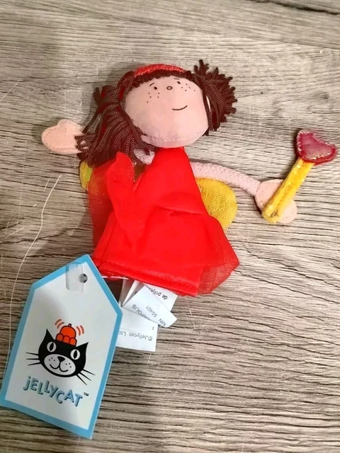 JELLYCAT TINY TWIRLY Girly Vintage Rare Finger Puppet Fairy With Tags £ ...